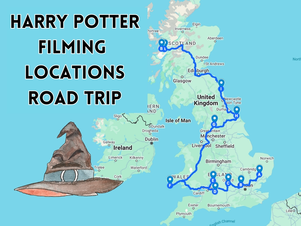 The Ultimate Harry Potter Filming Locations Road Trip 🧙‍♂️🚗 - Let's ...