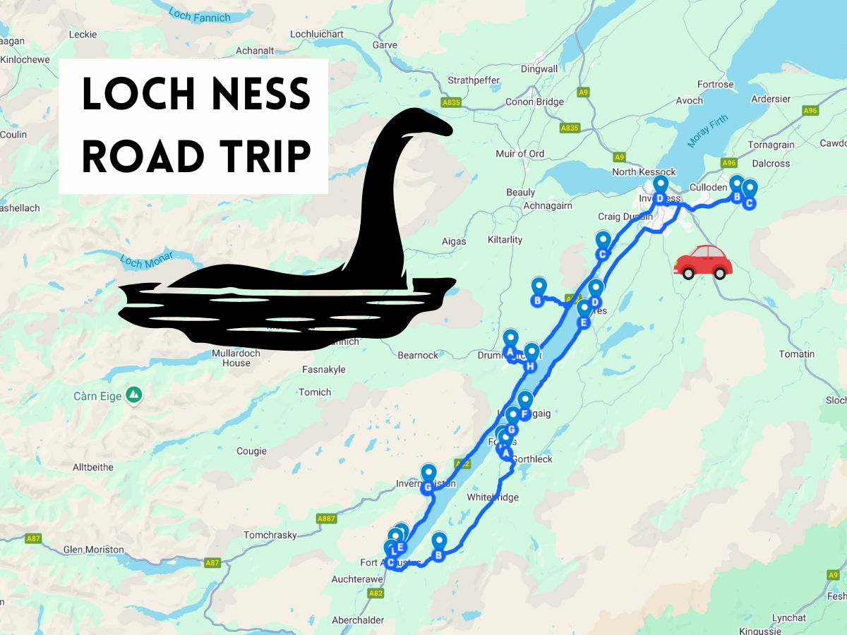 Loch Ness Road Trip 🐉🚗 - Let's Explore The UK