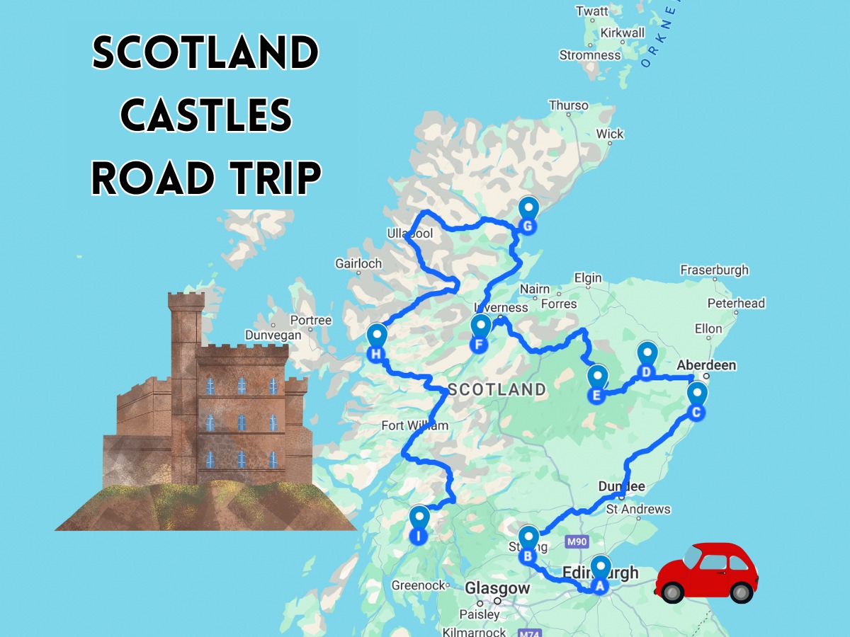 The Ultimate Scotland Castles Road Trip 🏰🚗 - Let's Explore The UK